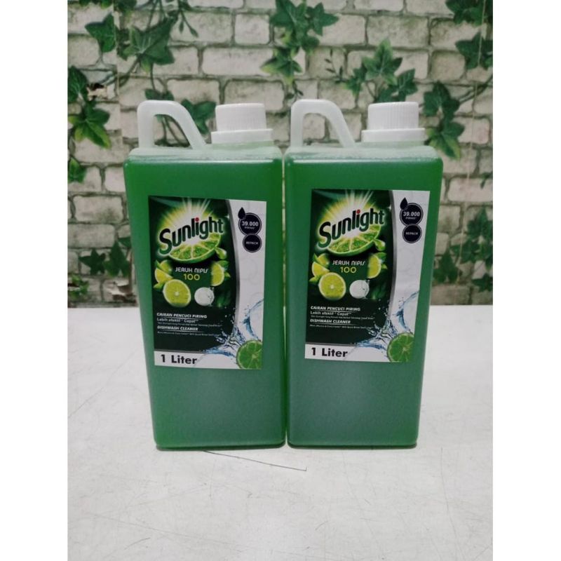 Jual Sunlight Sabun Cuci Piring Jeruk Nipis 1000 ML KG | Shopee Indonesia