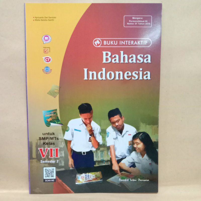 Jual Buku PR Interaktif Bahasa Indonesia Kelas VII,7 SMP/MTs semester 2 Edisi Revisi 2022 ...