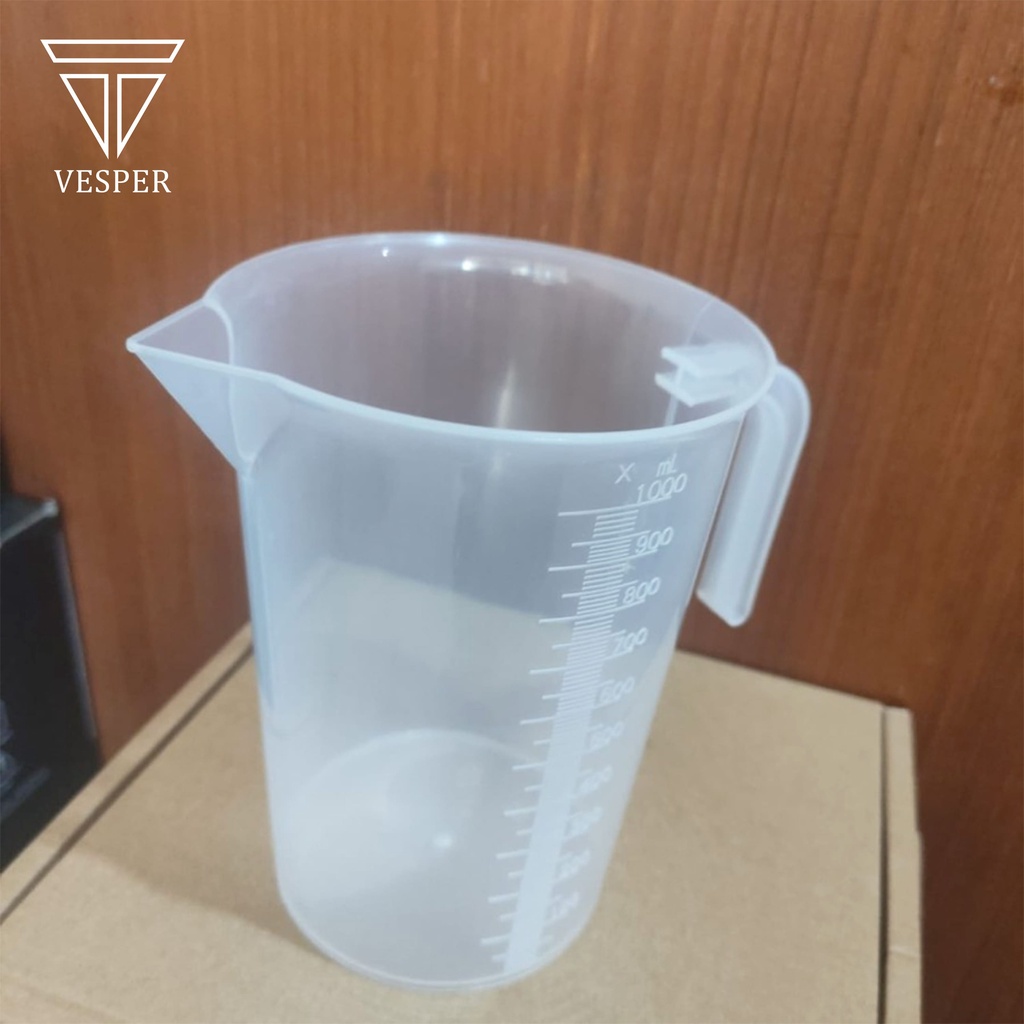 Jual gelas takar ukuran 1Liter / measuring jug 1Liter bahan plastik ...