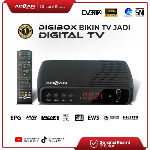 Jual Digibox Set Top Box / STB Advan | Shopee Indonesia