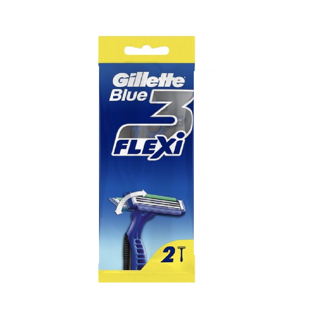 Jual Gillette Pencukur Blue 3 Flexi Alat Cukur - Isi 2 | Shopee Indonesia