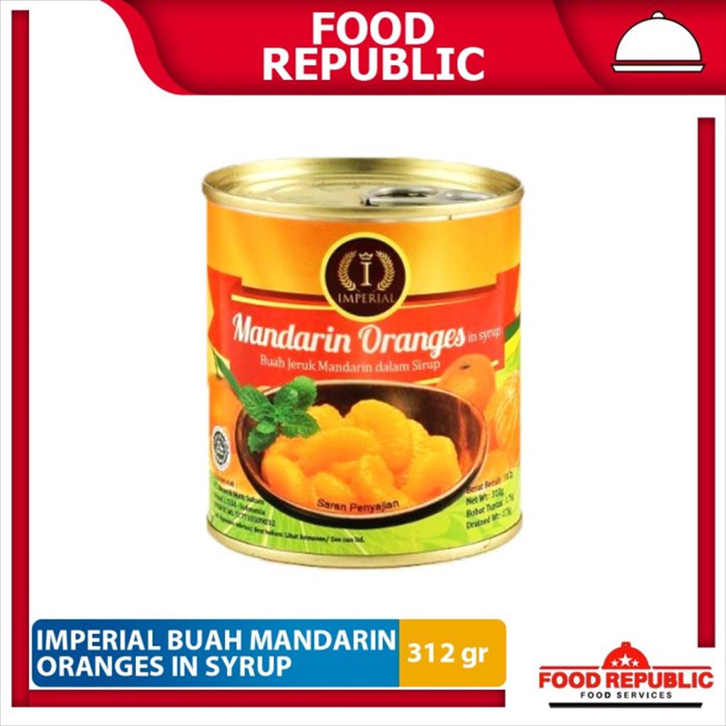 Jual Imperial Mandarin Oranges In Syrup 312 gr Buah Jeruk Mandarin ...
