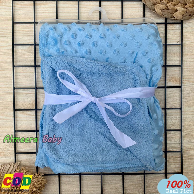 Jual Nanaku Baby - Selimut Bayi Tebal Selimut Bayi Double Fleece Ukuran ...
