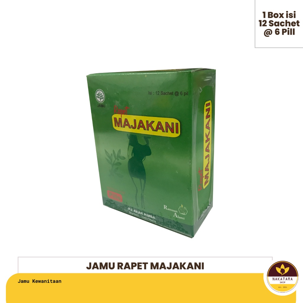 Jual JAMU RAPET MAJAKANI PJ AKAR RIMBA ISI 12 SACHET | Shopee Indonesia