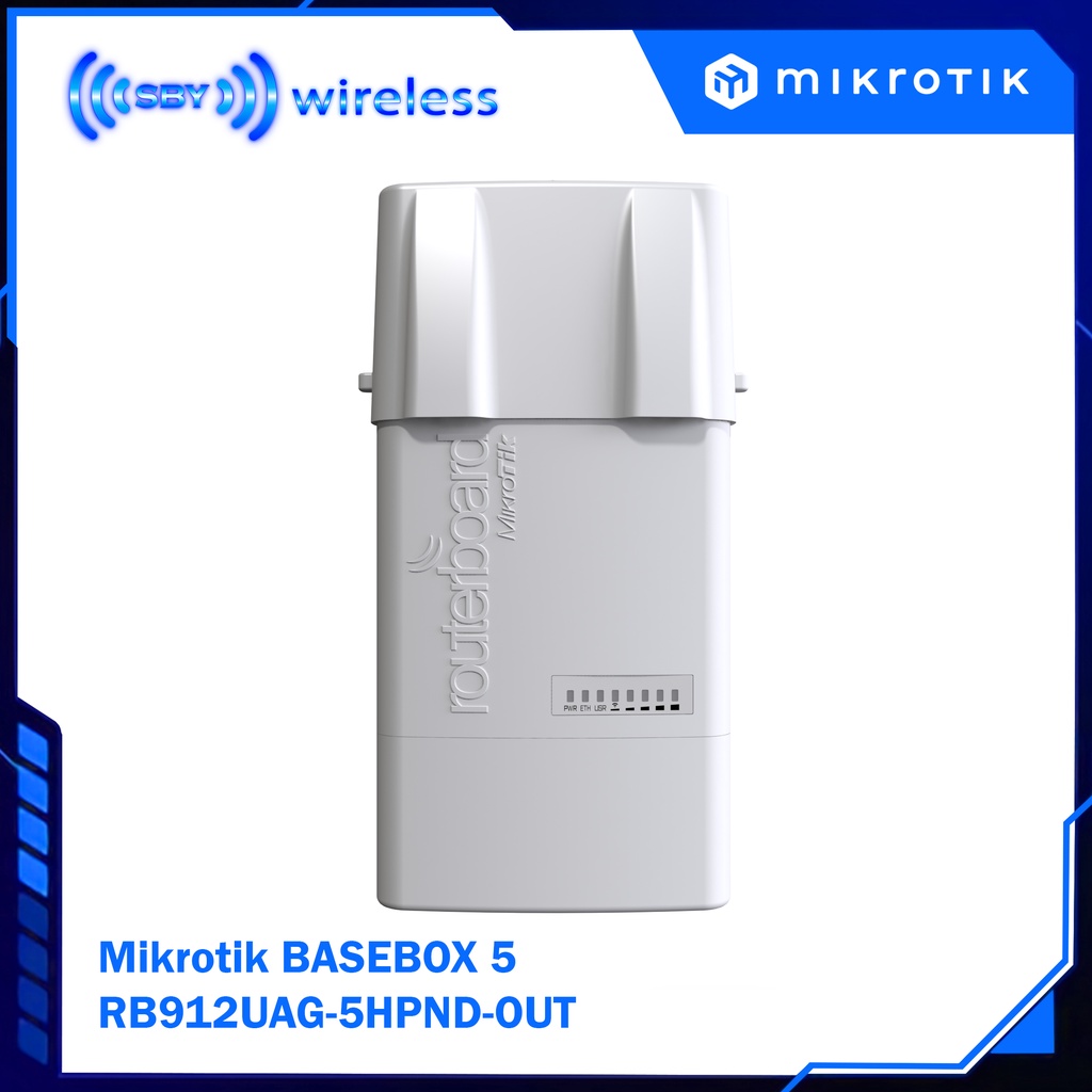 Jual Mikrotik BASEBOX 5 (RB912UAG-5HPND-OUT) | Shopee Indonesia