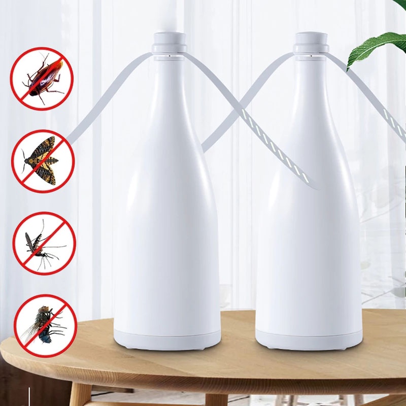 Jual Fly Repellent Fan Automatic Pest Repellent Table Fan Household Fly ...