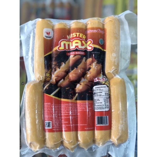 Jual Mister Max Sosis Bakar Mini isi 12 500gr | Shopee Indonesia