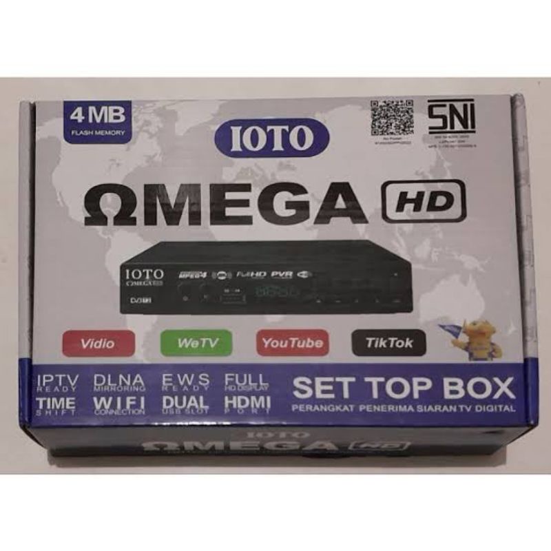 Jual Set Top Box STB TV Digital IOTO Full HD SNI Rekomendasi Kominfo IOTO OMEGA(HD) | Shopee ...