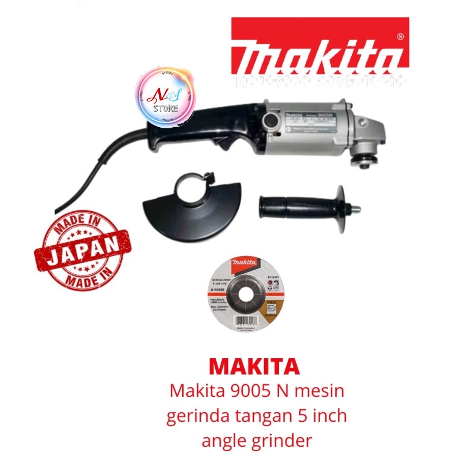 Jual Mesin Gerinda Gurinda Tangan Makita 9005B 5 Inch MAKITA | Shopee ...