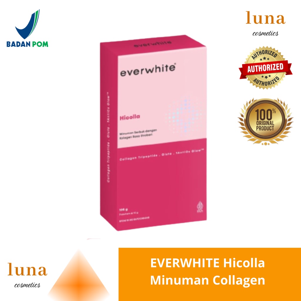 Jual EVERWHITE Hicolla Minuman Collagen Pencerah | Shopee Indonesia