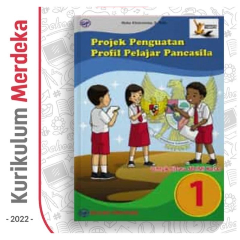 Jual ORI buku teks p5 kurikulum merdeka untuk SD/mi kelas 1 edisi ...