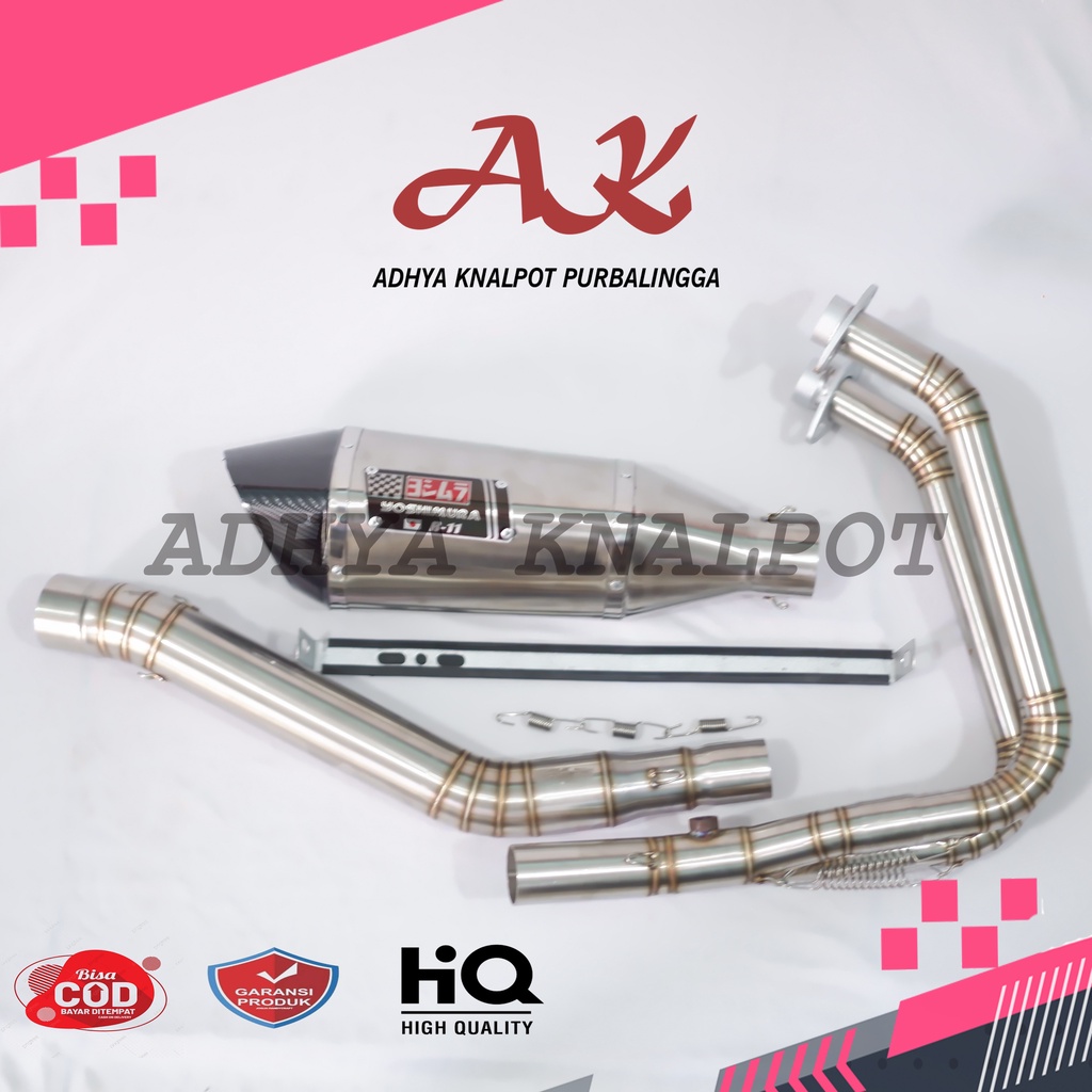 Jual KNALPOT YOSHIMURA R11 TITAN NINJA 250 FI KARBU MONO Z250 MT25 R25 ...