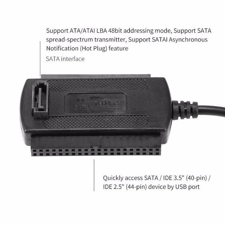 Jual Koleksi Terbaru.. R-Driver Kabel USB to IDE SATA PATA IDE Adapter ...