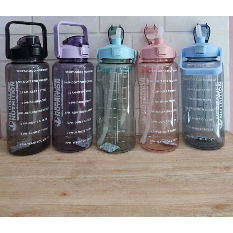 Jual botol motivasi bening 2 liter | Shopee Indonesia