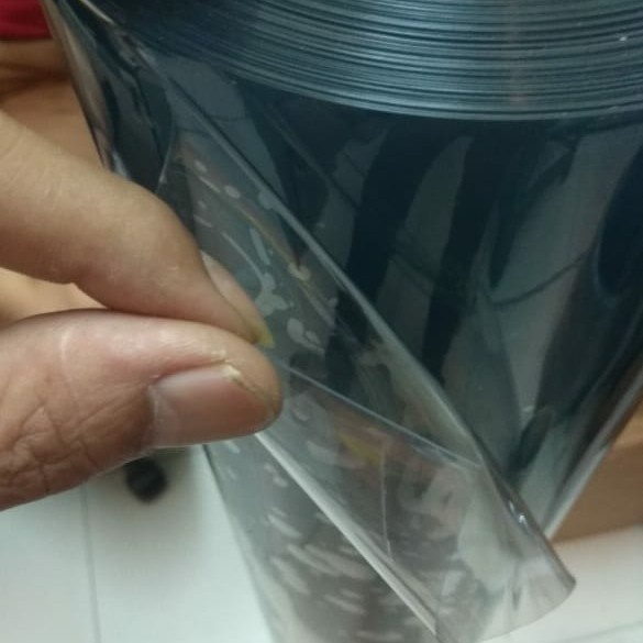 Jual PLASTIK TIRAI PVC BENING 0,5MM X 120CM / TIRAI PVC CLEAR METERAN ...