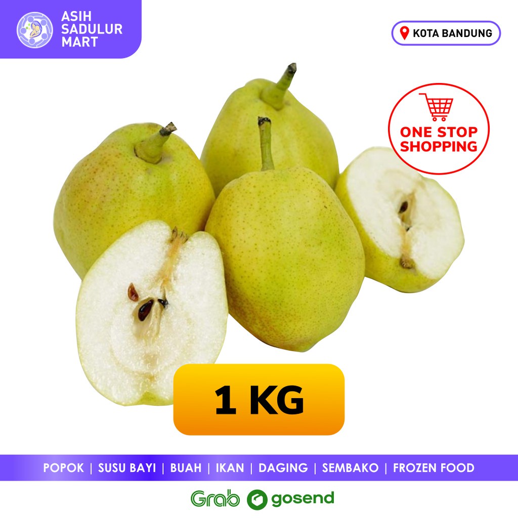 Jual Buah Pear Xiang Lie Pir 1kg Segar Fresh Kota Bandung | Asih ...