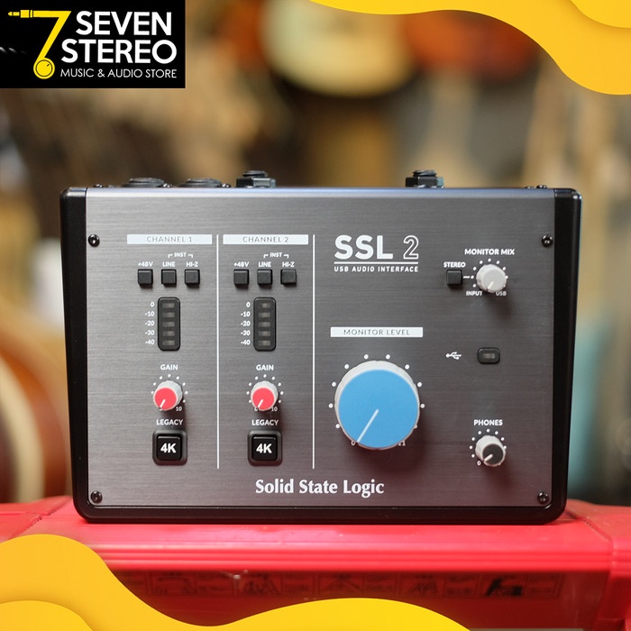 Jual Solid State Logic SSL SSL2 - USB Audio Interface Soudcard Recording | Shopee Indonesia