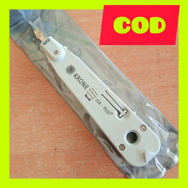 Jual TANG KRONE CRONE LSA TANG Insertion impact puch down kabel cable ...