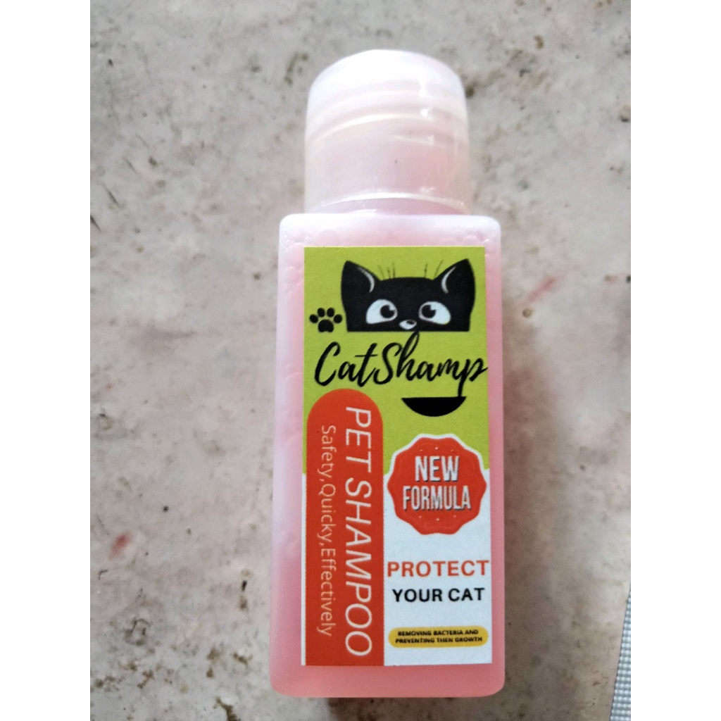 Jual CATSHAMP 30ml Shampo Sampo Kucing Anti Kutu Anti Jamur | Shopee ...