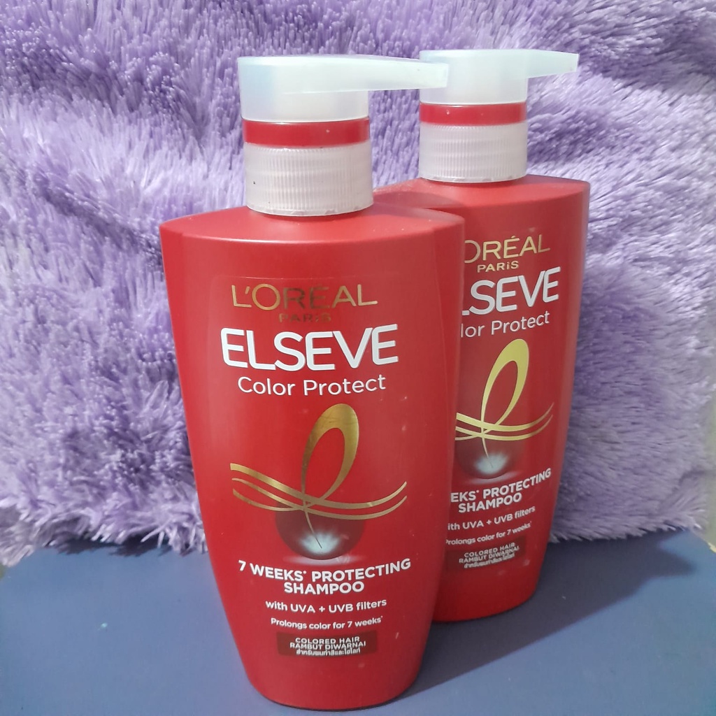 Jual Loreal Elseve Color protect shampoo/conditioner 450ml 280ml ...