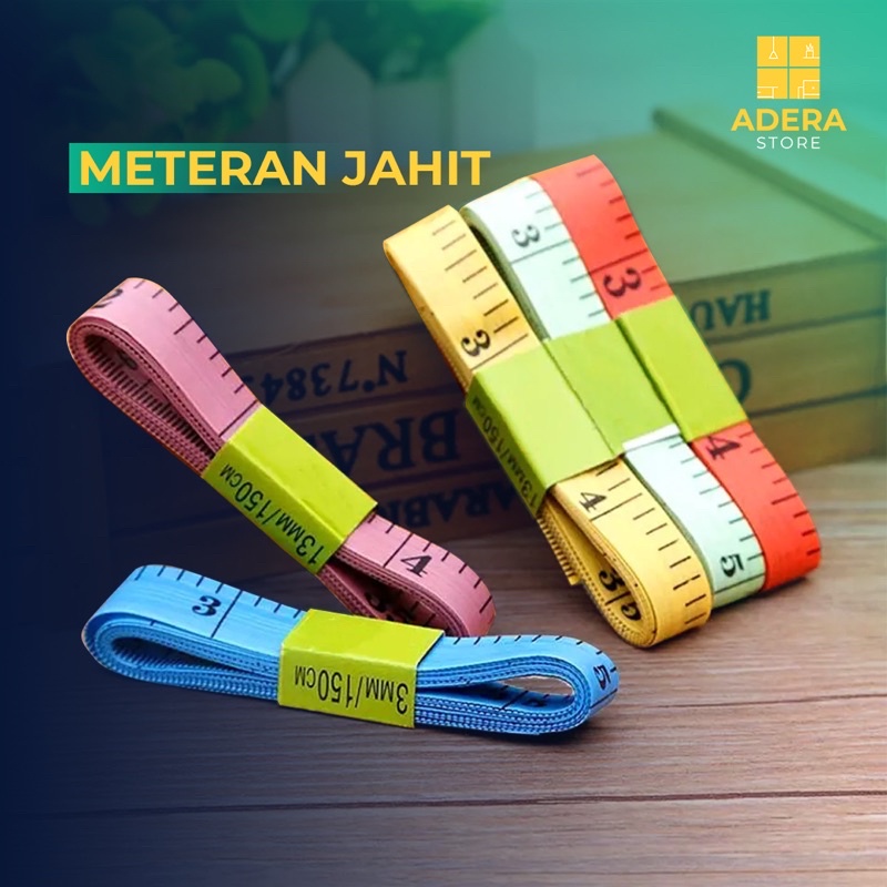 Jual meteran jahit baju kain alat ukur badan 150 cm | Shopee Indonesia