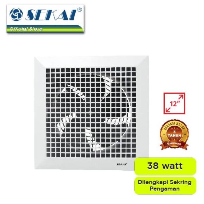 Jual Sekai CEF 1295 Ceiling Exhaust Fan 12 Inch Hexos Plafon / Kamar ...