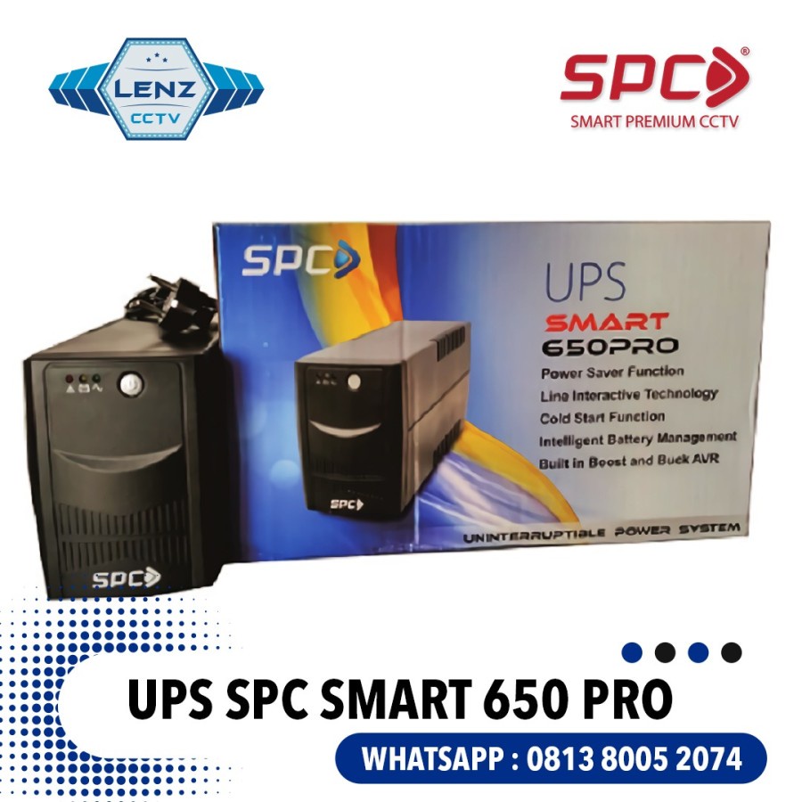 Jual UPS SPC SMART 650 PRO | Shopee Indonesia
