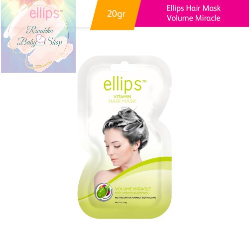 Jual Ellips Hair Mask Volume Miracle Sachet 20gr | Shopee Indonesia