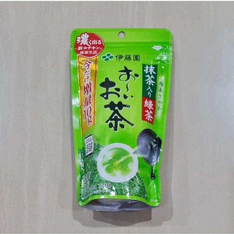 Jual Itoen Ito En Oi Ocha 500 Japanese Green Tea Sencha Matcha Blend ...