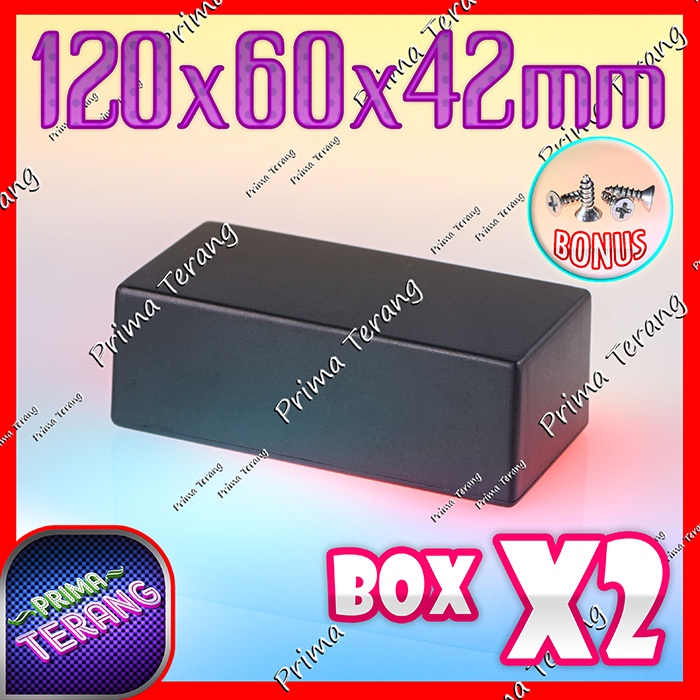 Jual Box Hitam X2 Kotak Plastik Casing Komponen X-2 | Shopee Indonesia