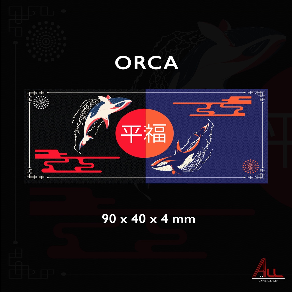 Jual Orca Gaming Mousepad / Deskmat by Allin Gaming Shop | Shopee Indonesia