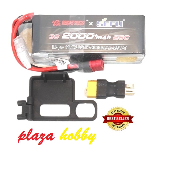Jual baterai lipo 2s 3s mjx 16207 16209 16210 7.4v 3000mah 11.1v 2000mah | Shopee Indonesia