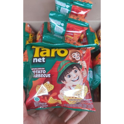 Jual agen distributor makanan ringan snack ciki taro net potato ...