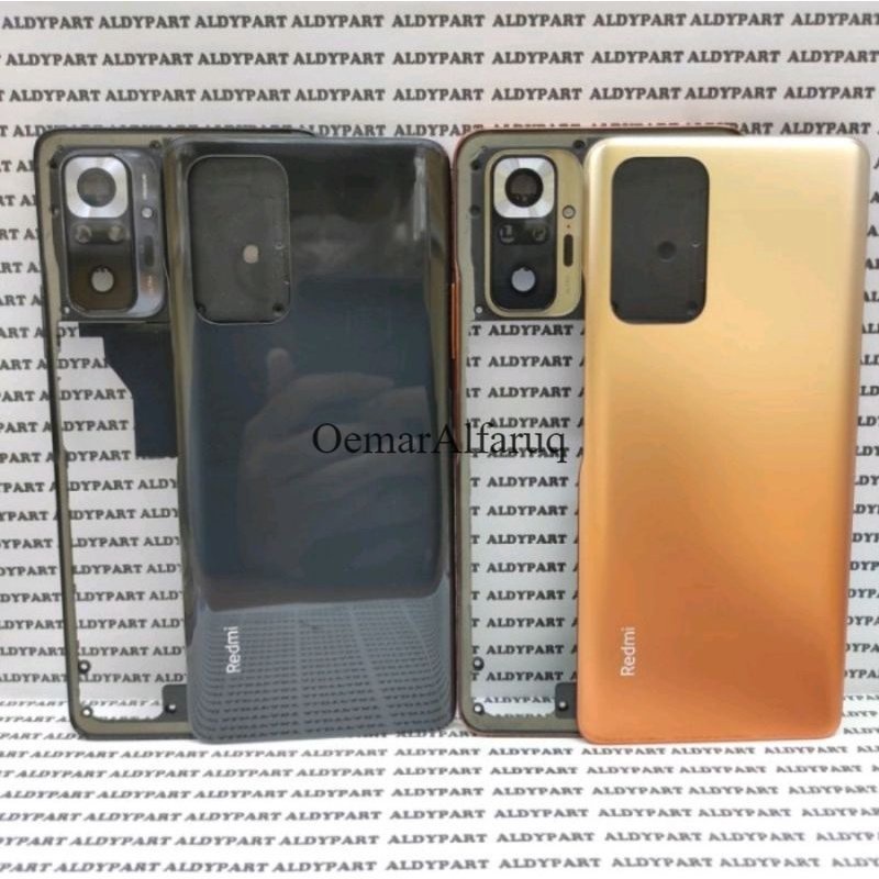 Jual Backdoor Xiaomi Redmi Note 10 Pro Casing Fullset Backdoor plus Bezel Bazel Kesing Housing ...