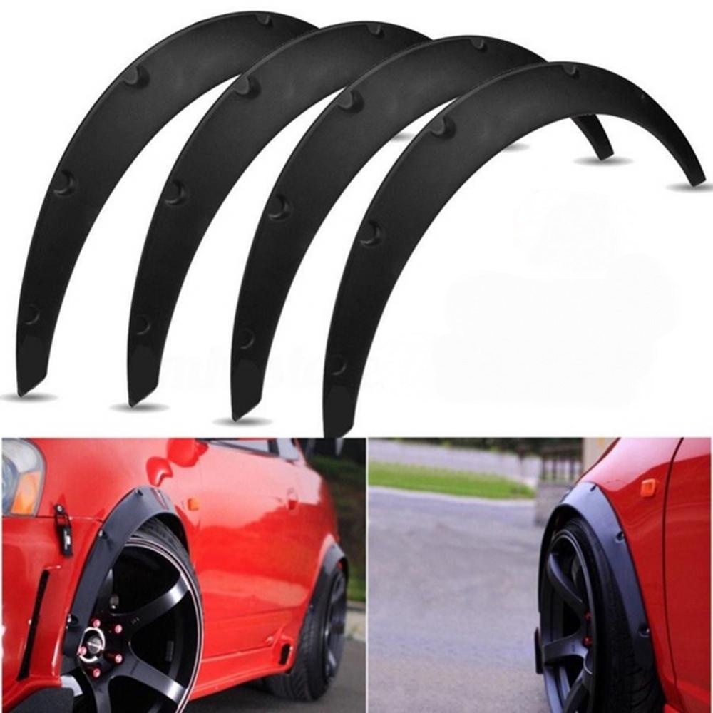 Jual 1/2/4Pcs/Set Mudguards Universal Flexible Car SUV Off-road Fender ...