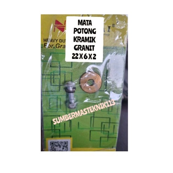Jual pisau potong granit keramik manual model gs 22x6x2 mm mata potong ...