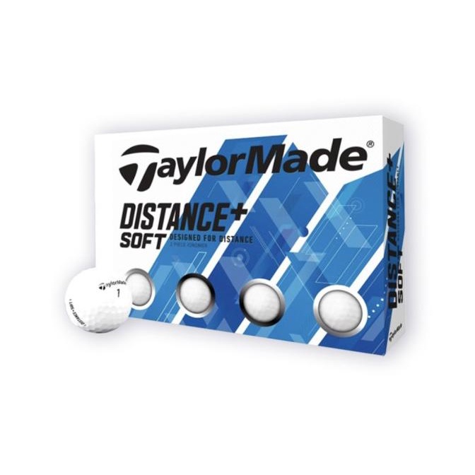 Jual Taylormade Distance Plus Soft golf balls - bola golf (12 balls ...
