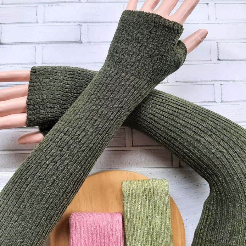 Jual MANSET HANDSOK RAJUT SEMI PREMIUM MANSET TANGAN | Shopee Indonesia