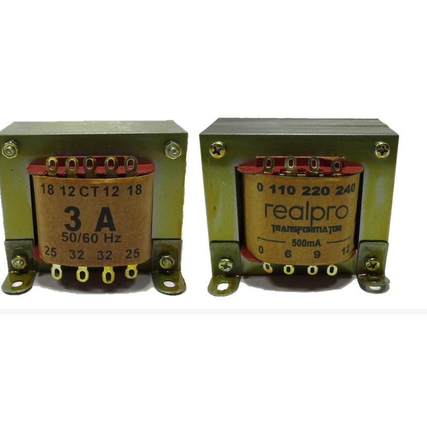 Jual 2 IN 1 BONUS MINI GOLD Trafo travo 3A ampere 32V CT RealPro (Tidak ...