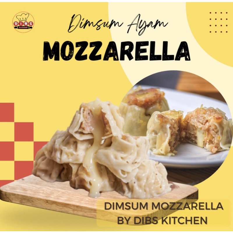 Jual DIMSUM MOZZARELLA FROZEN BY DIBS KITCHEN - 25 PCS | Shopee Indonesia