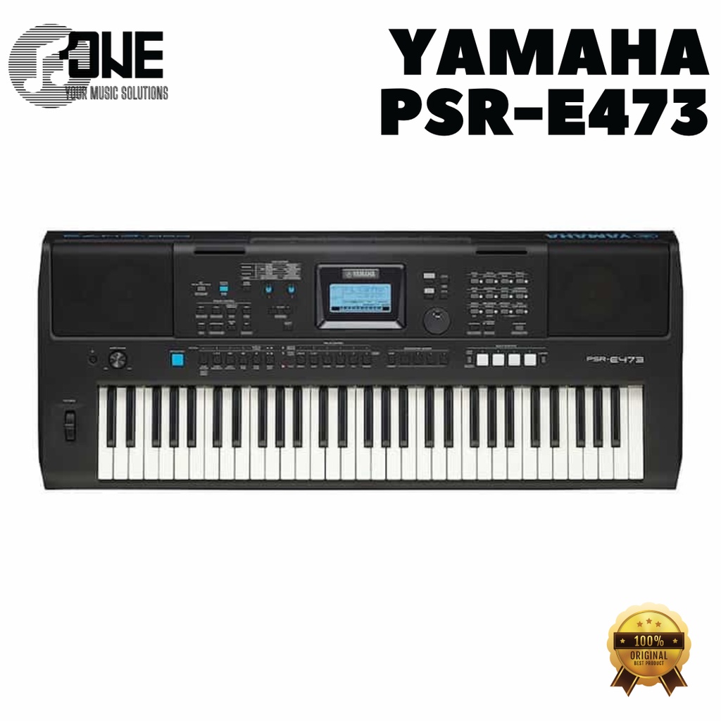 Jual Yamaha PSR E473 E 473 Portable Digital Keyboard Original 61 Key | Shopee Indonesia