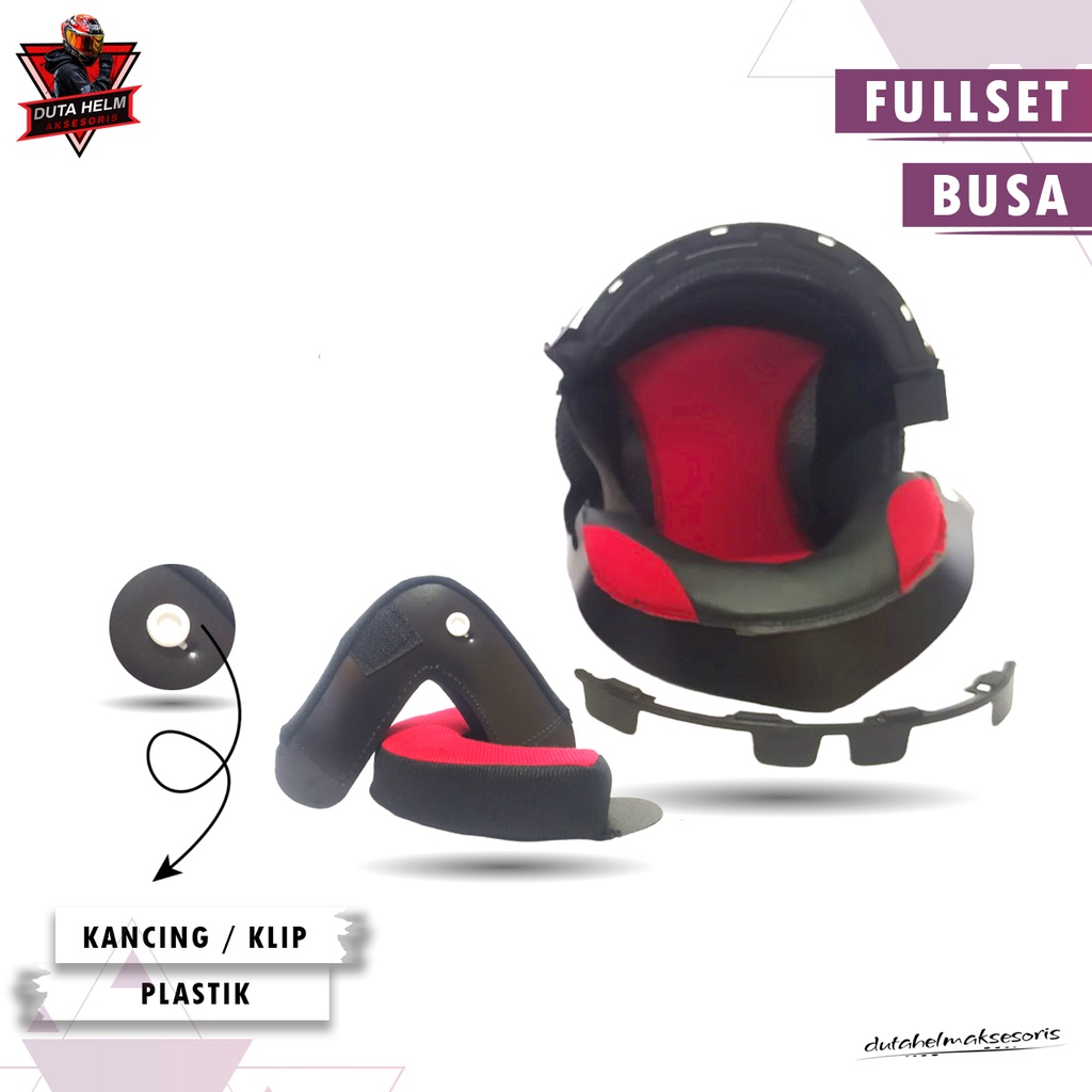 Jual Busa Helm Kyt 2 Vision Klip Plastik 2vision Half Face Custom ...