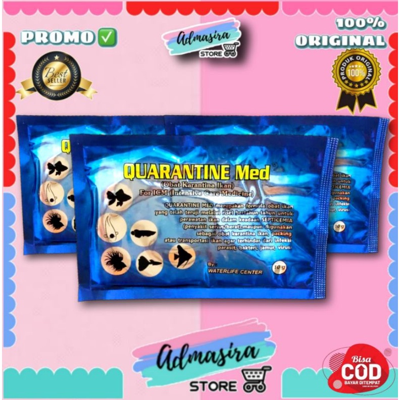 Jual QUARANTINE MED Obat Karantina Ikan | Shopee Indonesia