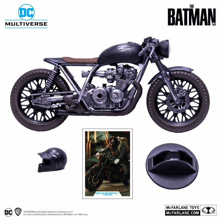 Jual Mcfarlane Toys Motorcycle Drifter Motor Batman Movie 2022 DC ...