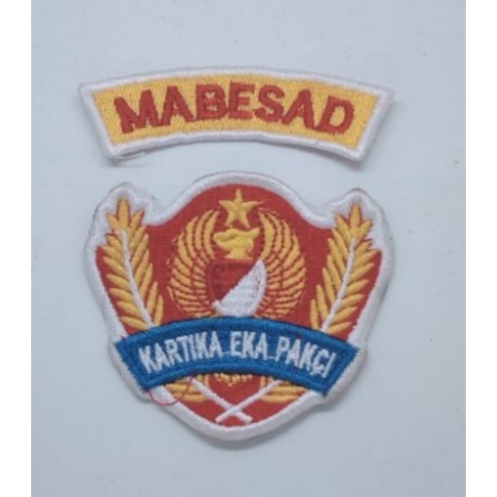 Jual Logo mabesad Bordir Timbul 3D | Shopee Indonesia