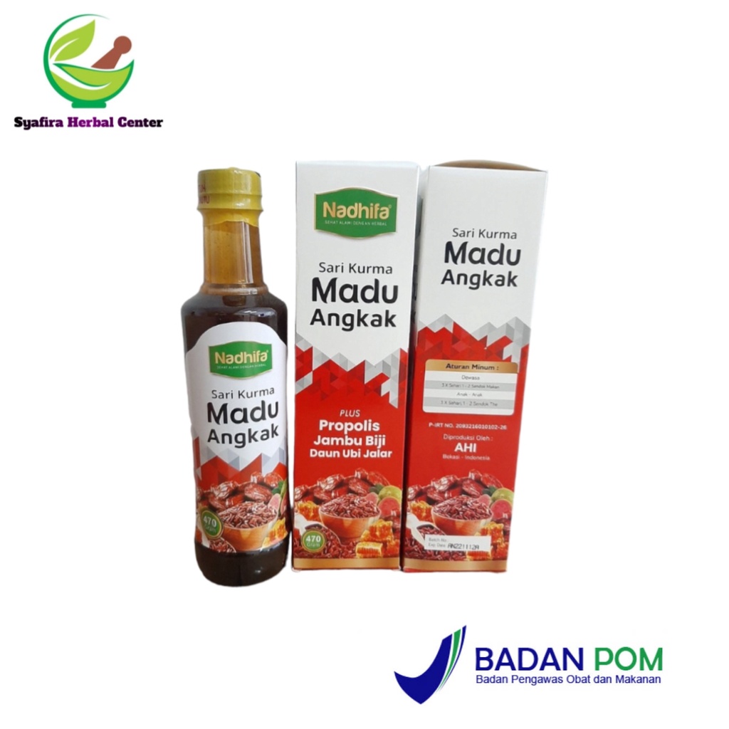 Jual Madu Angkak Nadhifa - Sari Kurma Madu Angkak NADHIFA Plus Jambu ...