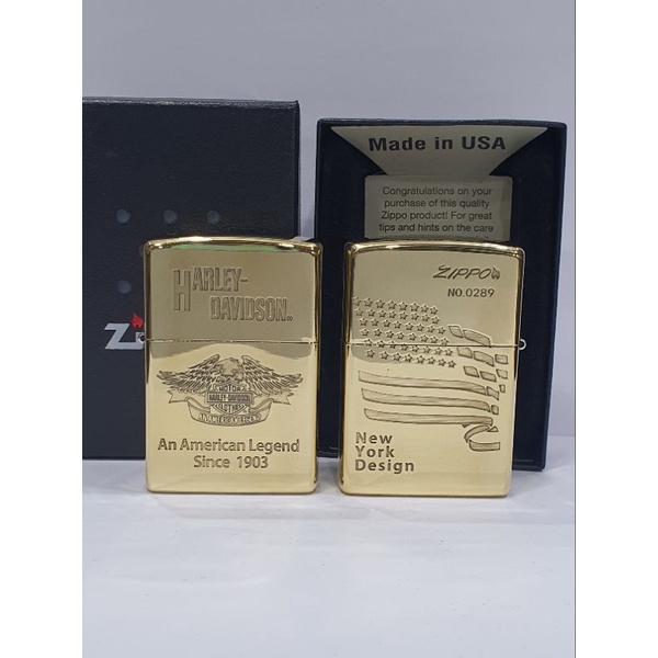 Jual Original Zippo Harley Davidson An American Legend Since 1903 ...