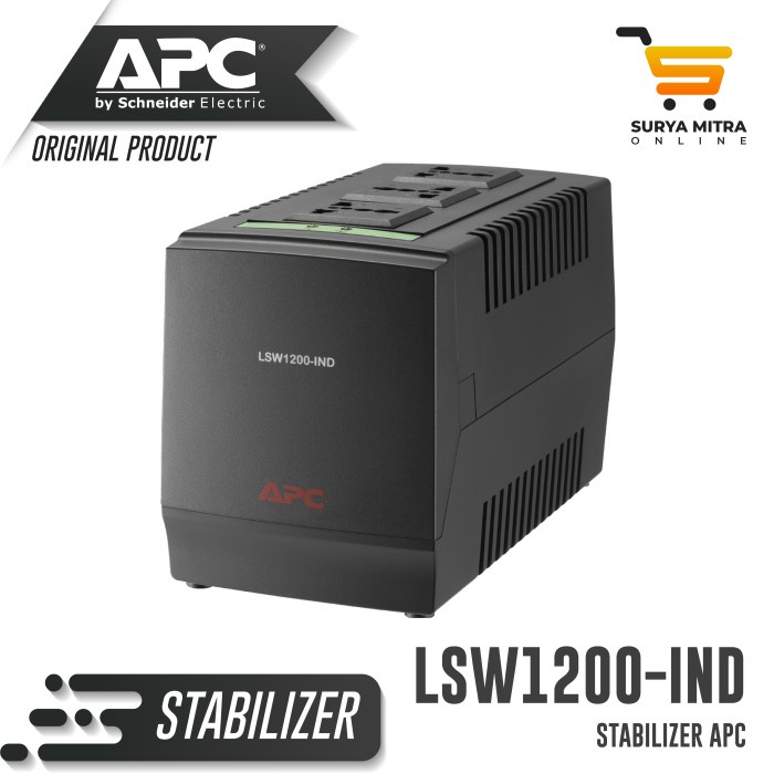 Jual Stabilizer APC LSW1200 1200VA - LSW1200-IND | Shopee Indonesia