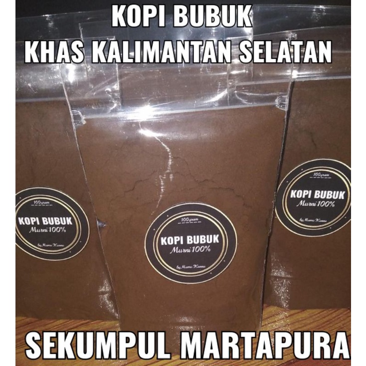 Jual kopi original khas sekumpul Martapura Kalimantan selatan, berat ...