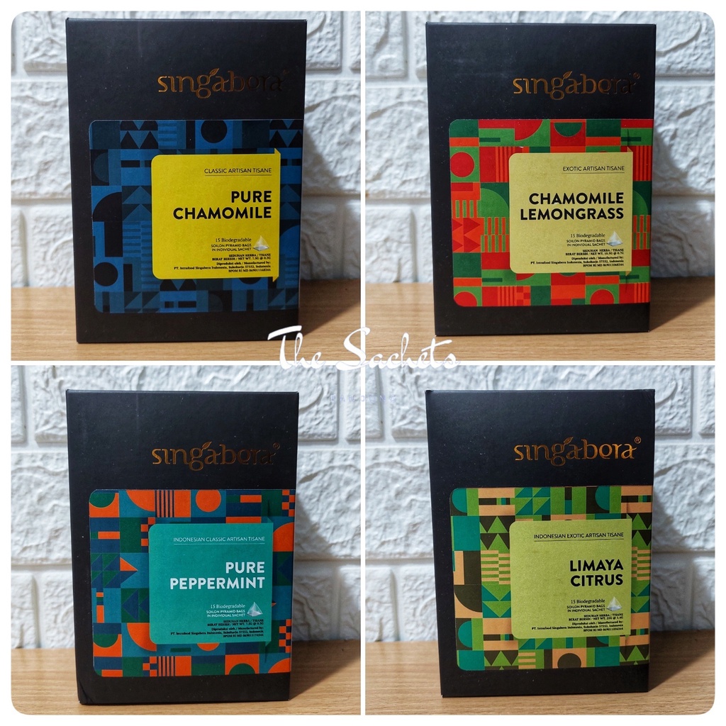 Jual singabera Exotic Artisan Tisane Herbal Tea Sachet | Shopee Indonesia